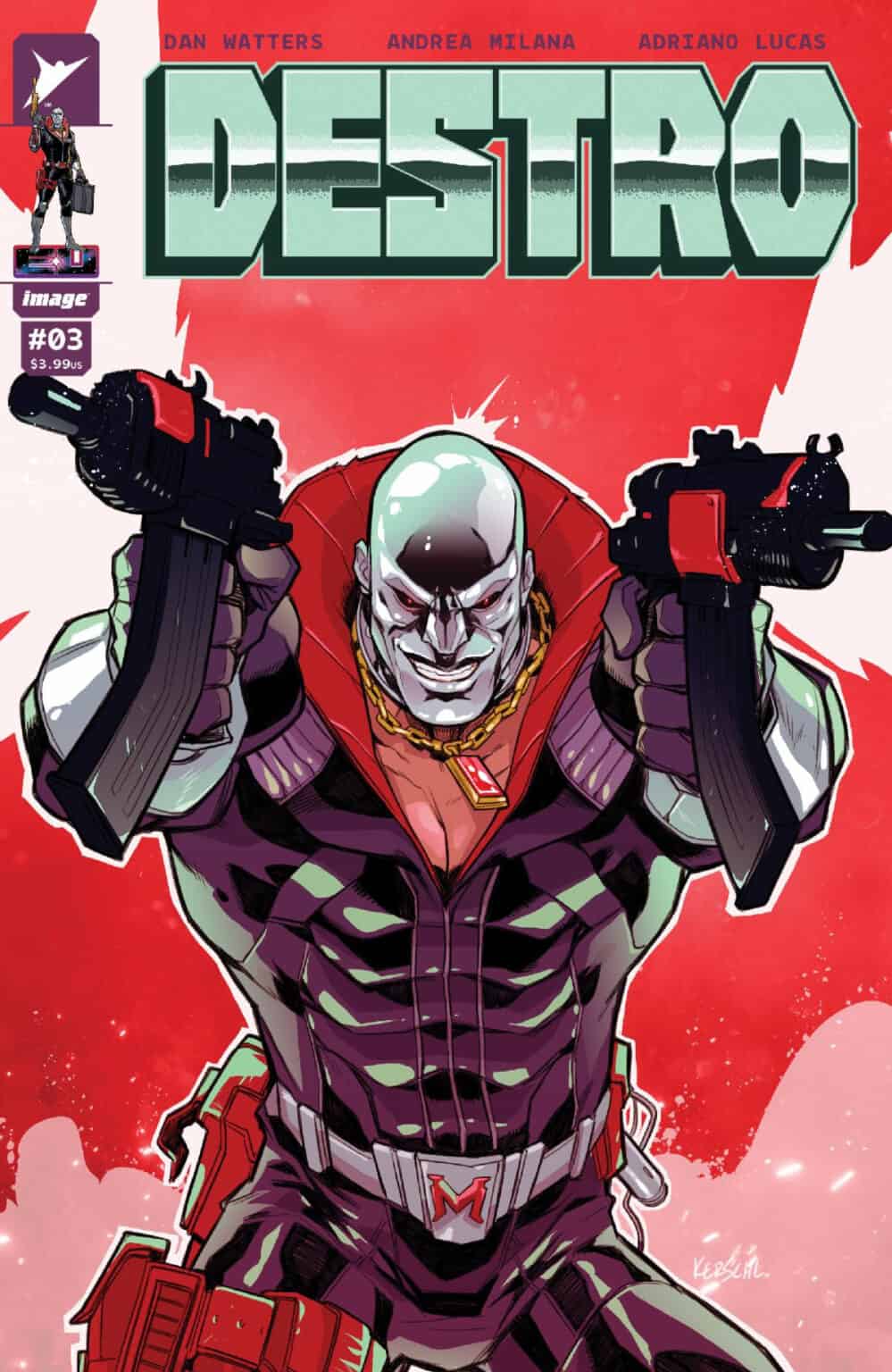 First Look: Can Destro Survive the Chameleon in DESTRO #3? - Comic Watch