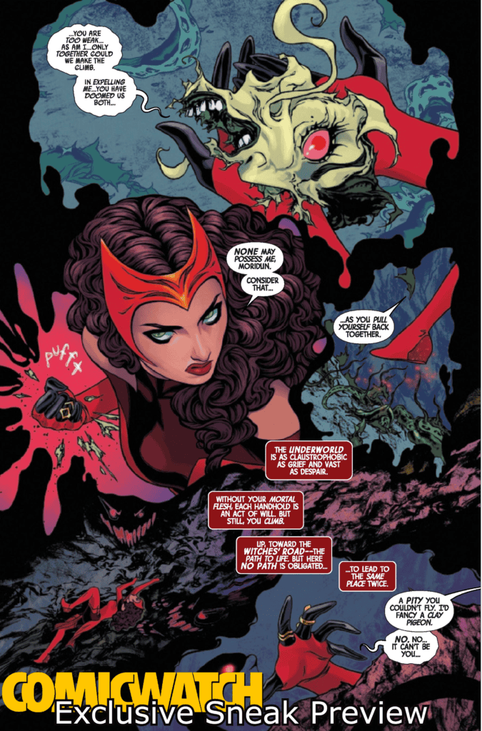 Exclusive Sneak Preview: Wanda's Nemesis Lore Returns in Scarlet Witch ...