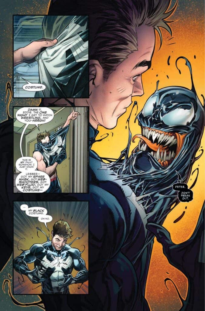The Battle Of Father Vs Son For The Symbiote Begins in Venom War #1 ...