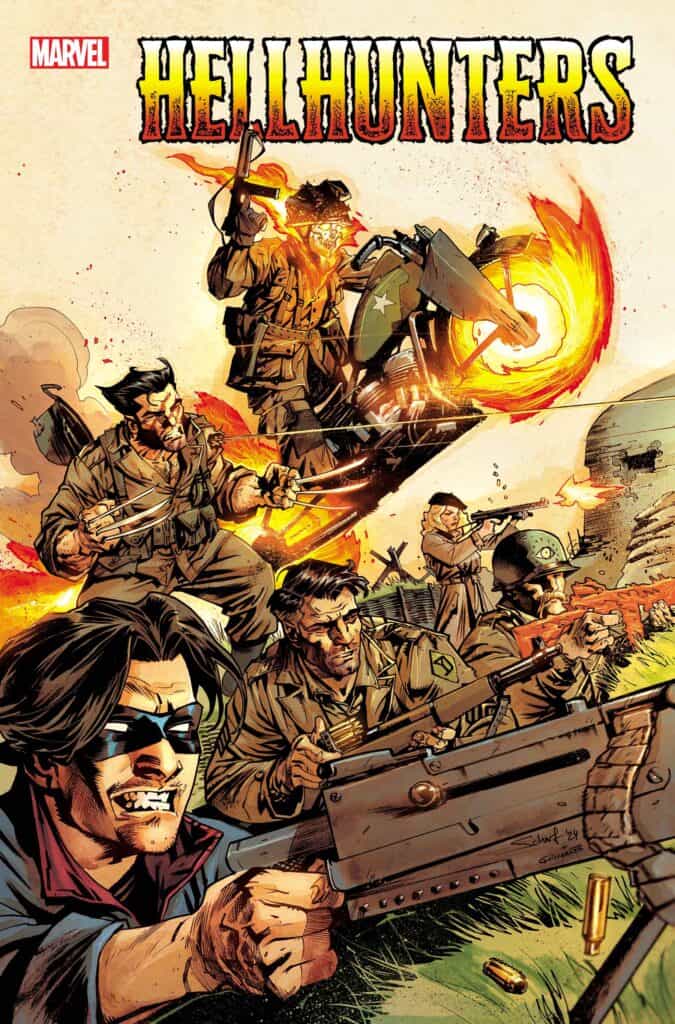 Ghost Ride ‘44 Spins Out of Incredible Hulk for New Series, Hellhunters ...