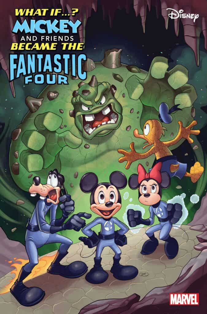 Mickey & Friends Take On Marvel's First Family in Marvel/Disney: What ...