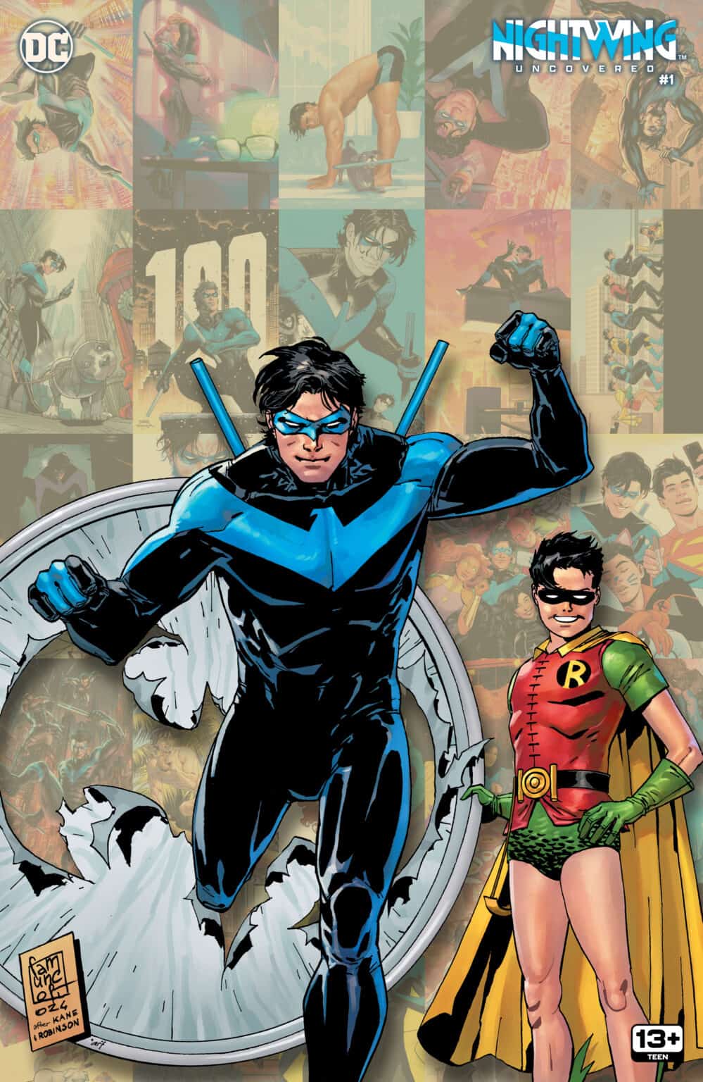 It;s A Compelling Collection of Covers From Over The Years in Nightwing ...