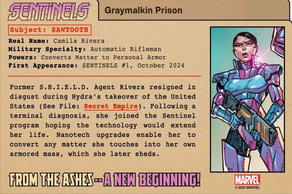 Meet Alex Paknadel's Sentinels Team - Comic Watch