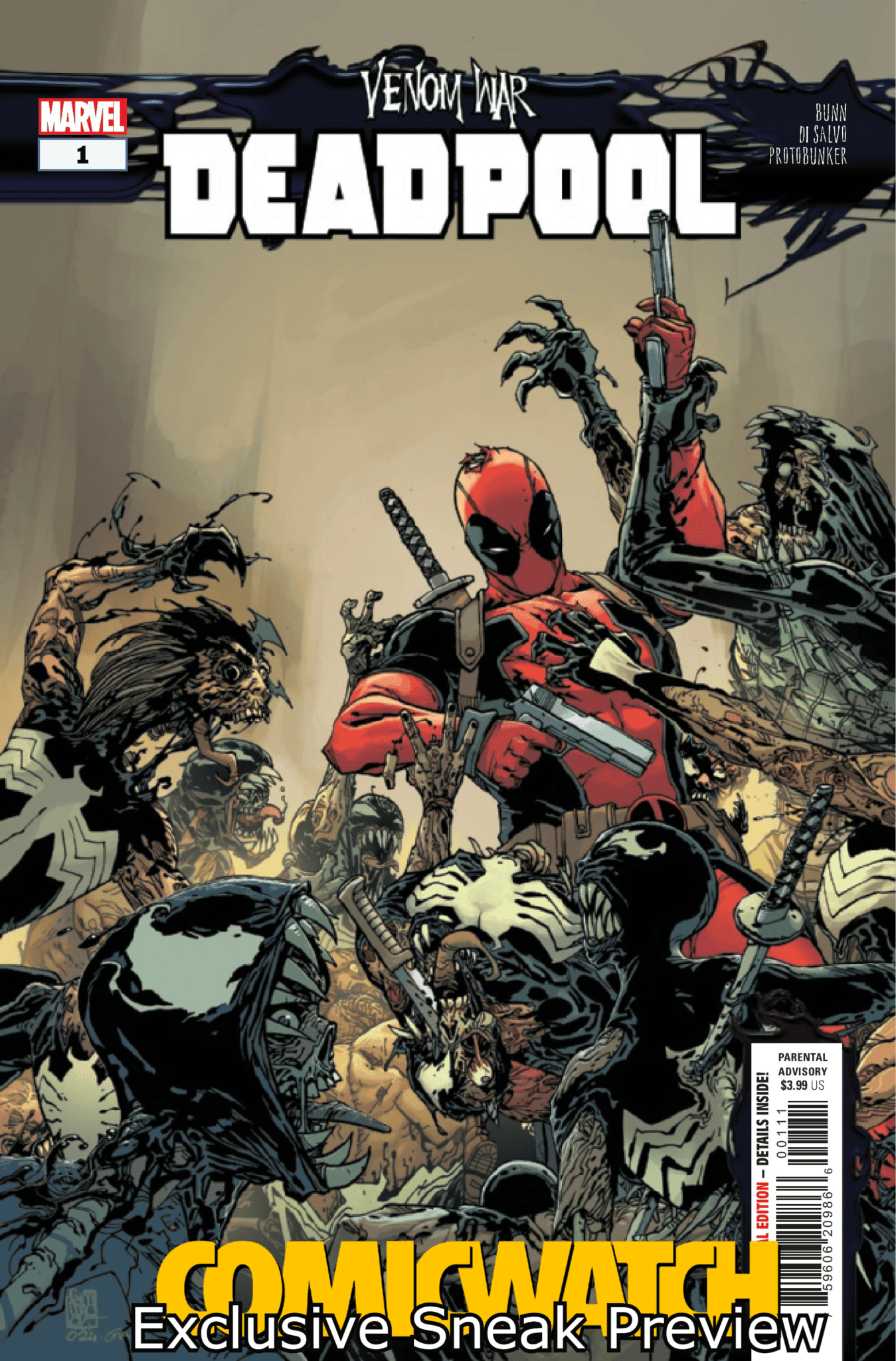Exclusive Preview: The Merc With A Mouth Go A-Hunting Symbiotes in ...
