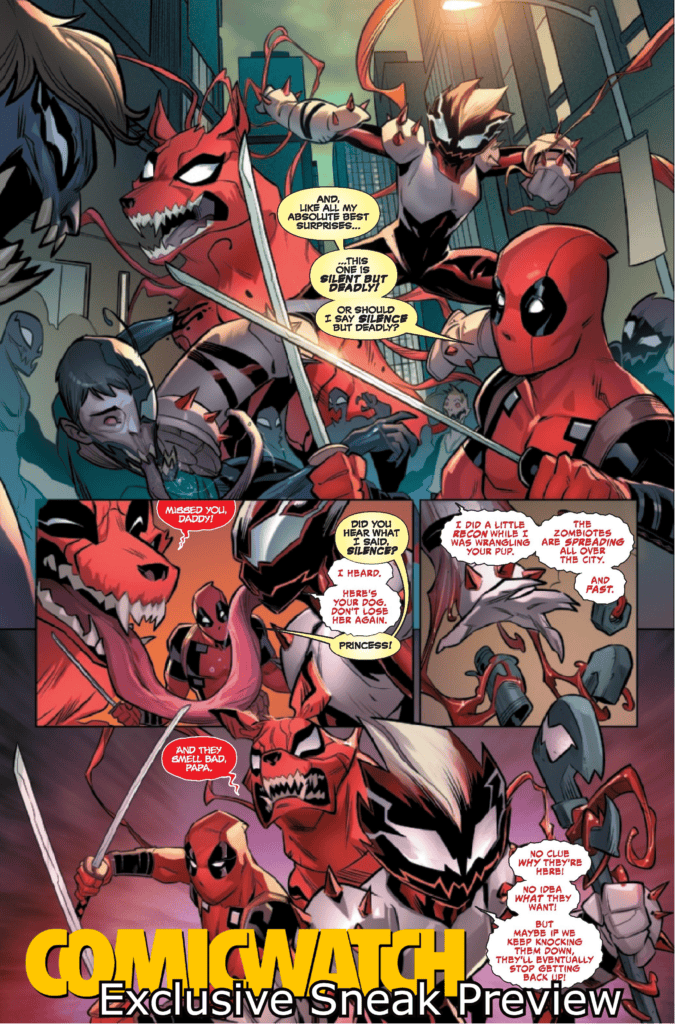 Exclusive Preview: The Merc With A Mouth Go A-Hunting Symbiotes in ...