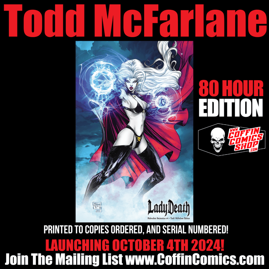 Todd McFarlane Creates Limited-Time Exclusive Lady Death Cover for ...