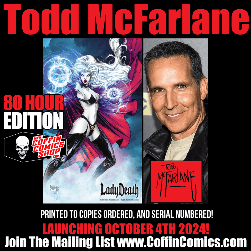 Todd McFarlane Creates Limited-Time Exclusive Lady Death Cover for ...