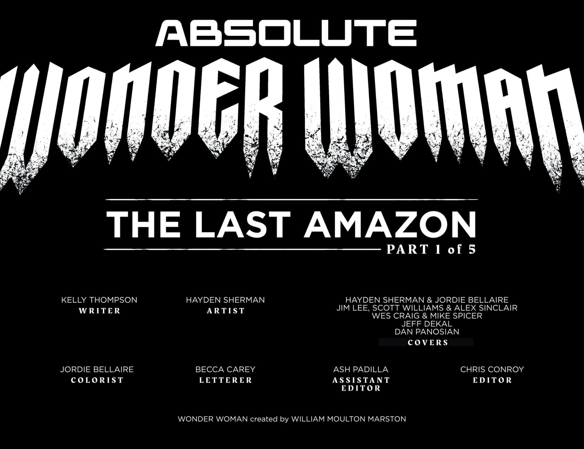The Absolute Wonder Woman Arrives in Absolute Wonder Woman #1 - Comic Watch