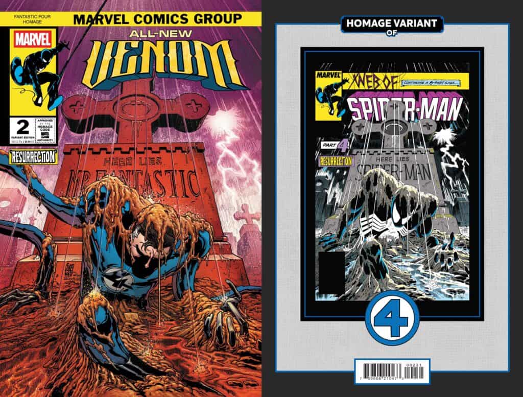 Marvel's Celebrates The First Family With Homage Variant Covers in ...