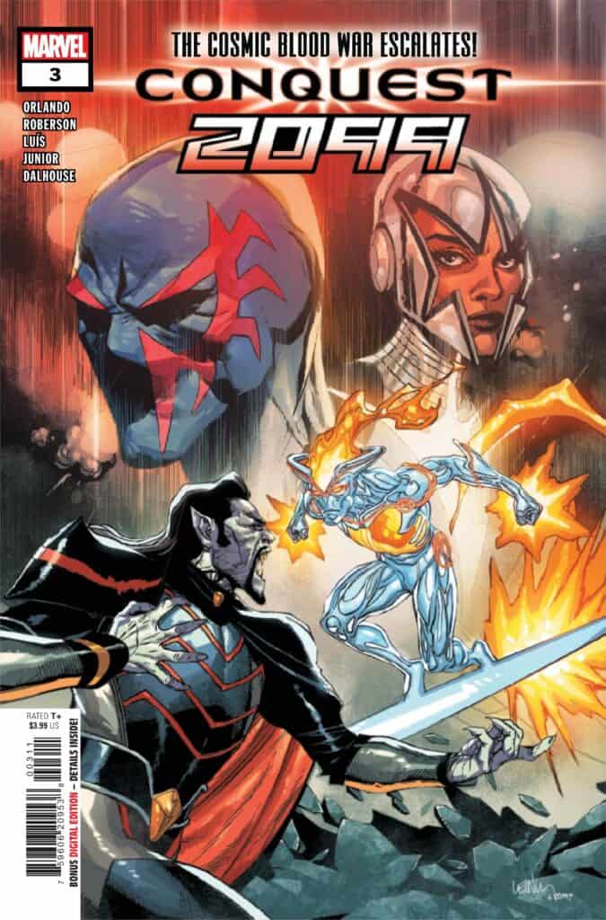 The Darkhawk Must Feed And The 2099 White Widow Arrives in Conquest ...