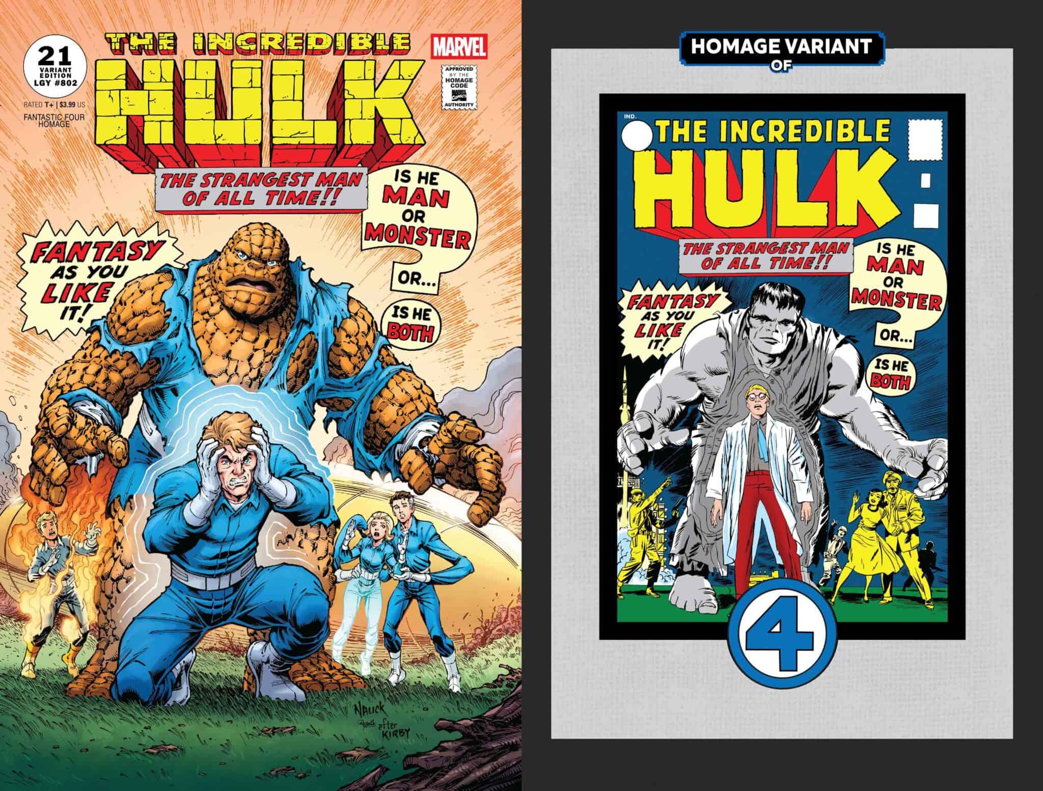 Marvel's Celebrates The First Family With Homage Variant Covers in ...