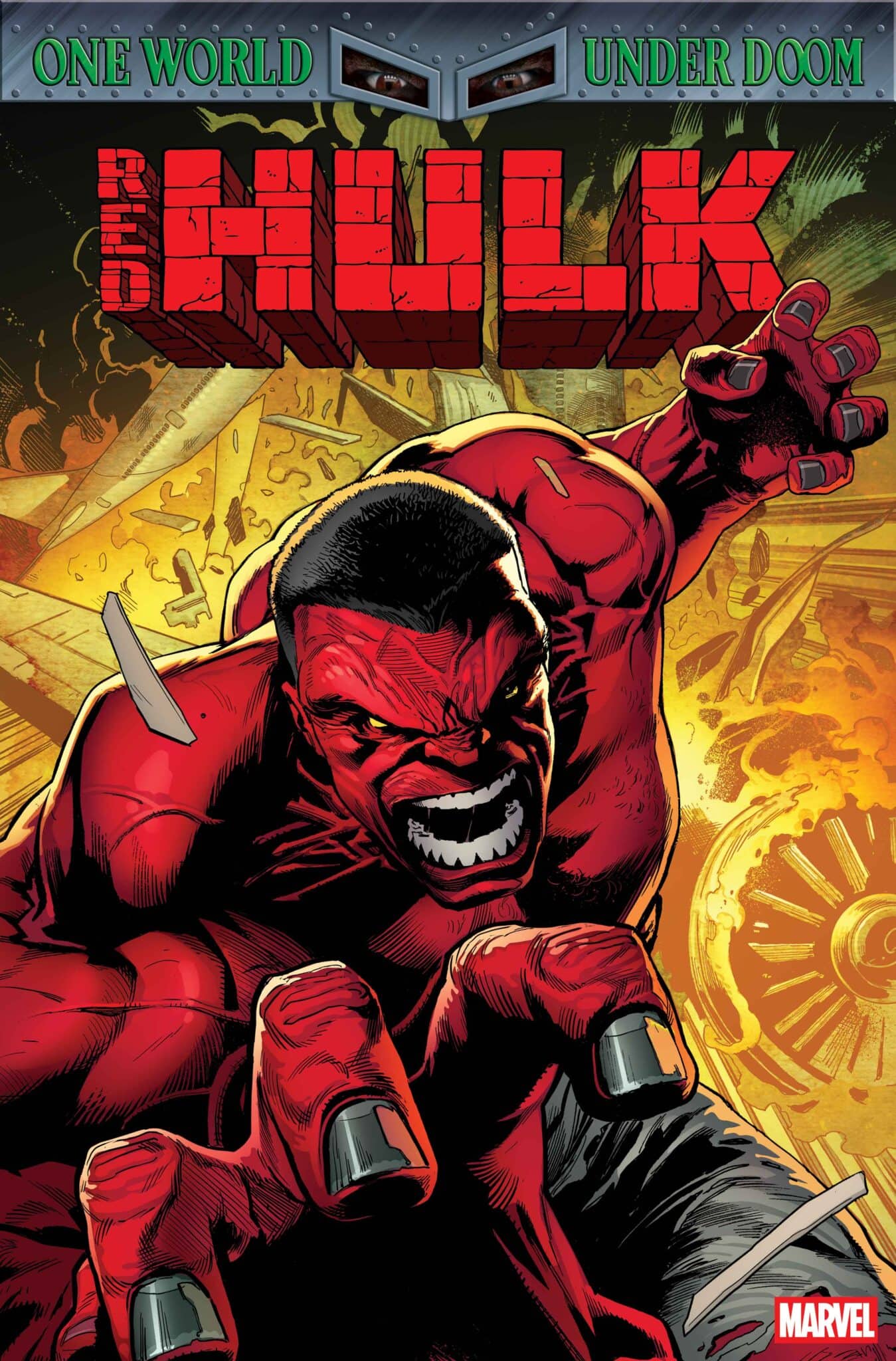 Rage Against the World Under Doom in New Red Hulk Series - Comic Watch