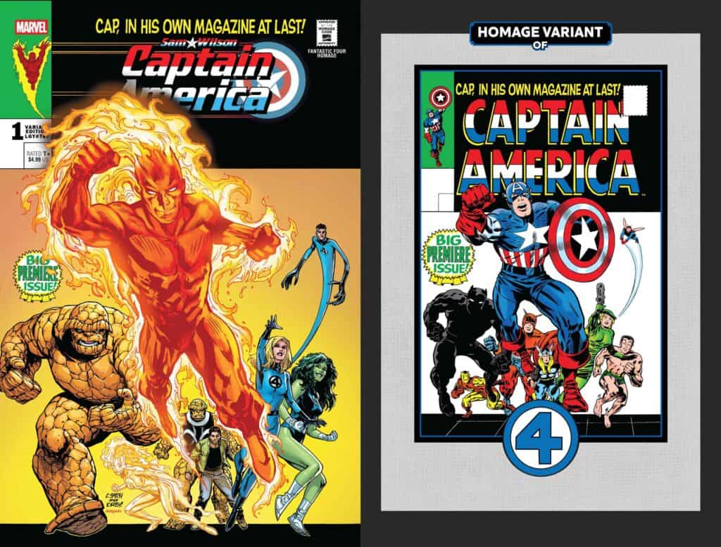 Marvel's Celebrates The First Family With Homage Variant Covers in ...