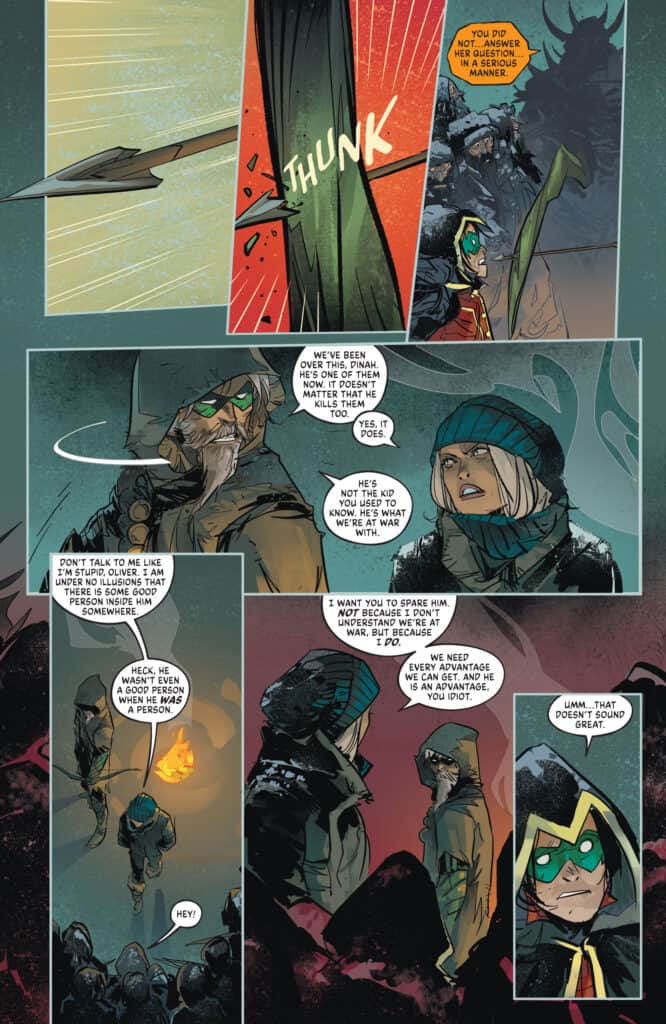 Green Arrow's Team Successfully Infiltrate The Vampire Stronghold in DC ...