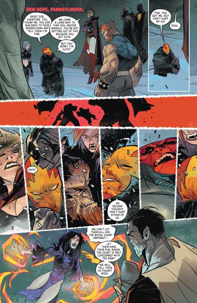 Green Arrow's Team Successfully Infiltrate The Vampire Stronghold in DC ...