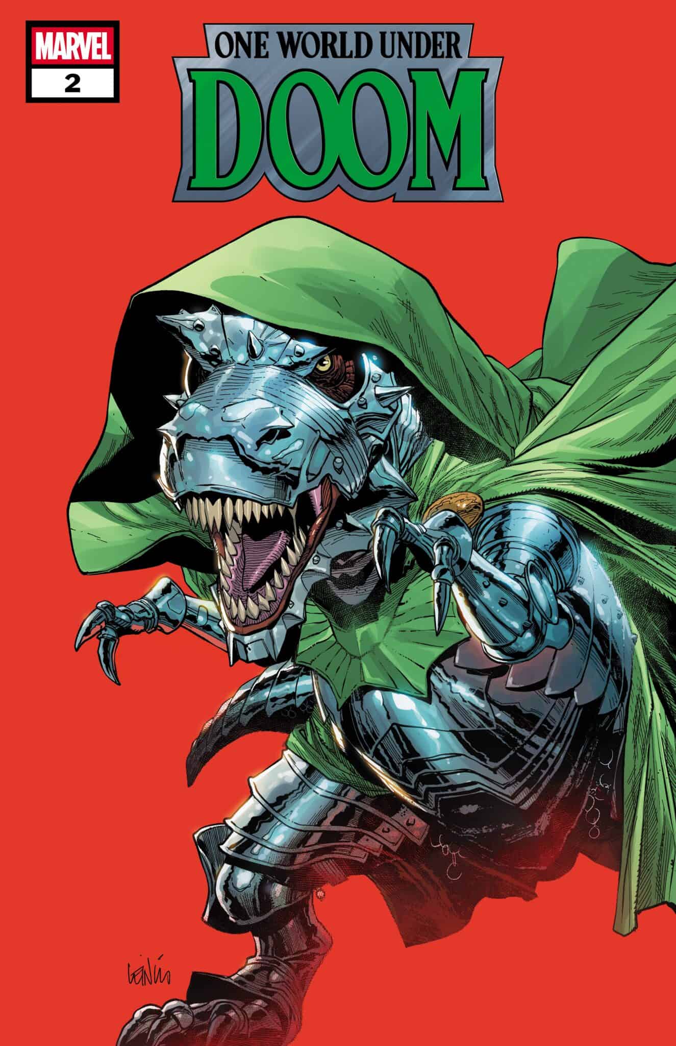 Marvel Announces Doom Doomasaur Variant Covers For One World Under Doom ...
