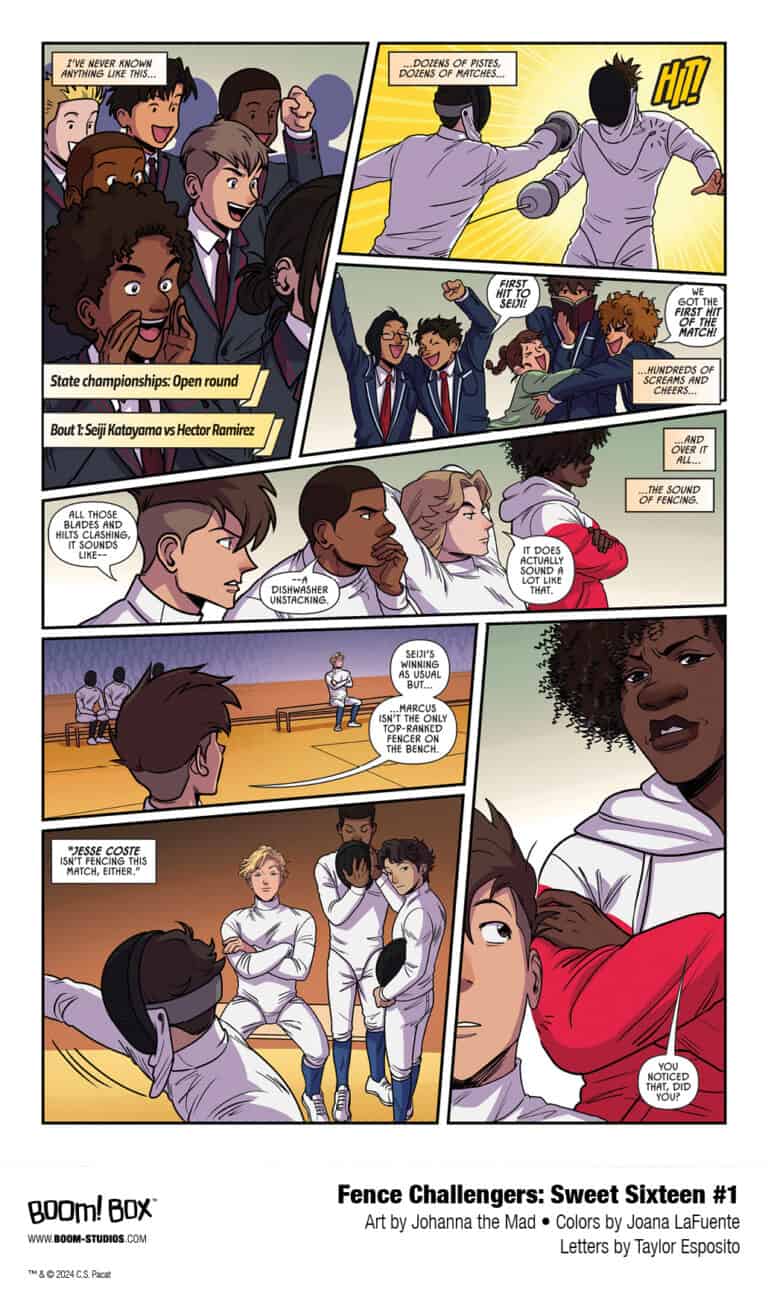 Your First Look at a Special Issue of FENCE! - Comic Watch