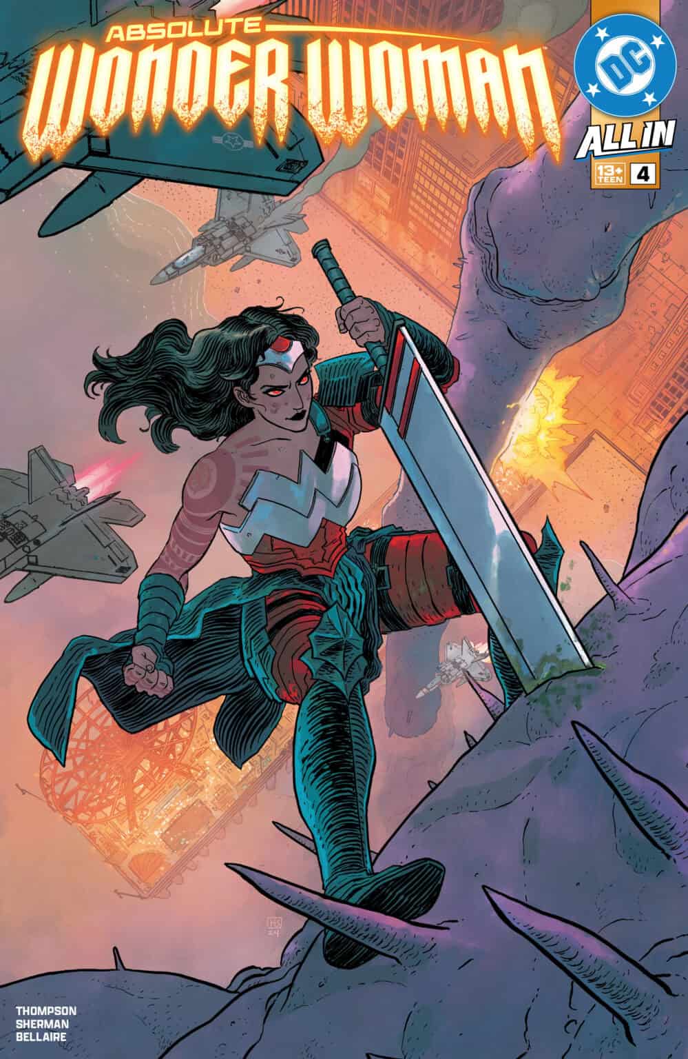 Diana Makes The Ultimate Sacrifice in Absolute Wonder Woman #4 - Comic ...