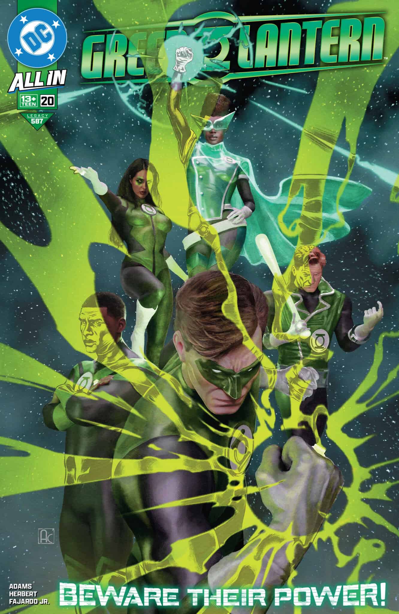 The Fractured Spectrum Saga Rages On in Green Lantern #20 - Comic Watch