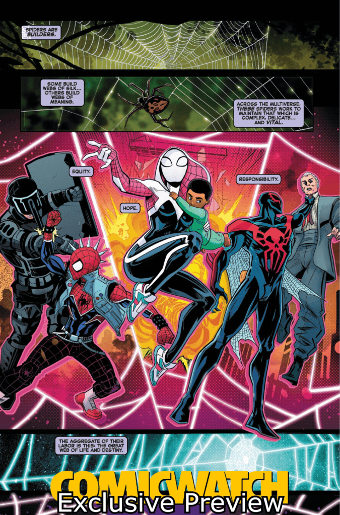 Exclusive Preview: Seeds For The Spider-Multiverse War Are Sown in Web ...
