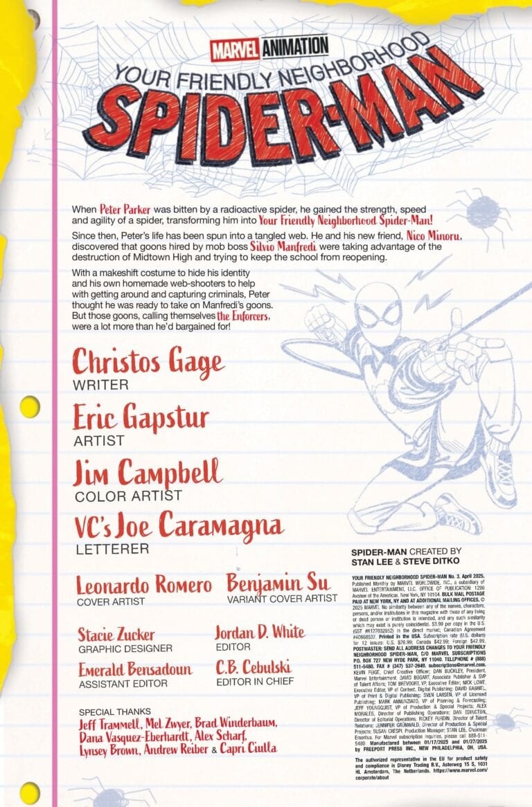 The Enforcers Make Their Debut in Your Friendly Neighborhood Spider-Man ...