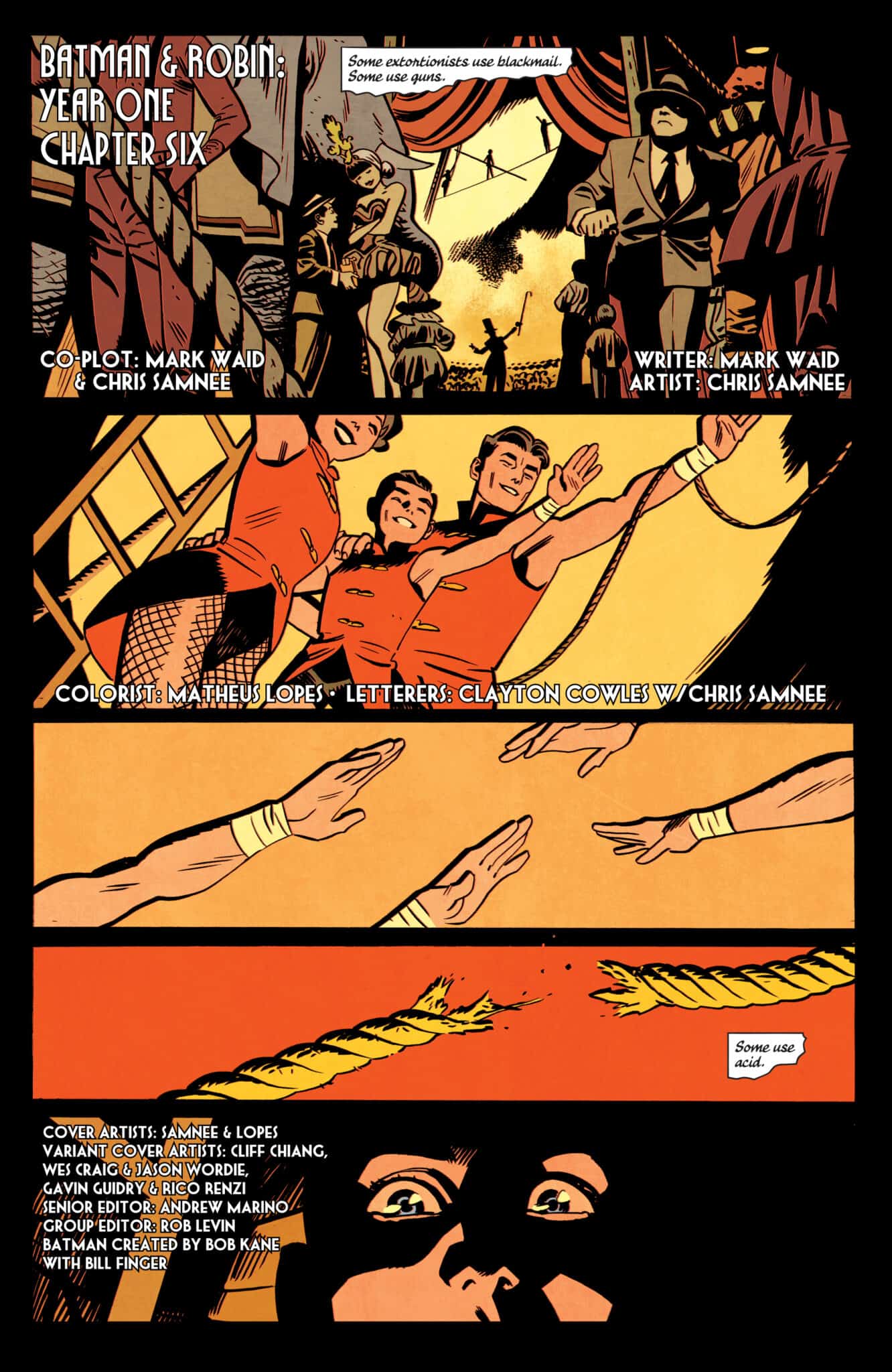 Robin’s All Tied Up in Batman and Robin: Year One #6 - Comic Watch