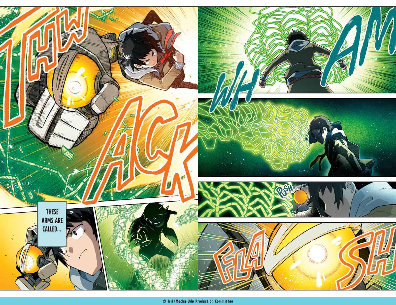 MECHA-UDE: MECHANICAL ARMS Coming To Print From Scholastic's Graphix ...