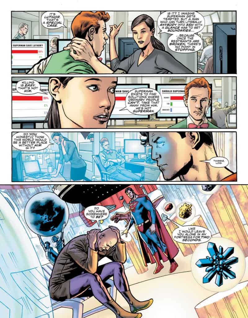 Flashforward To The Future in Superman: The Last Days of Lex Luthor #2 ...