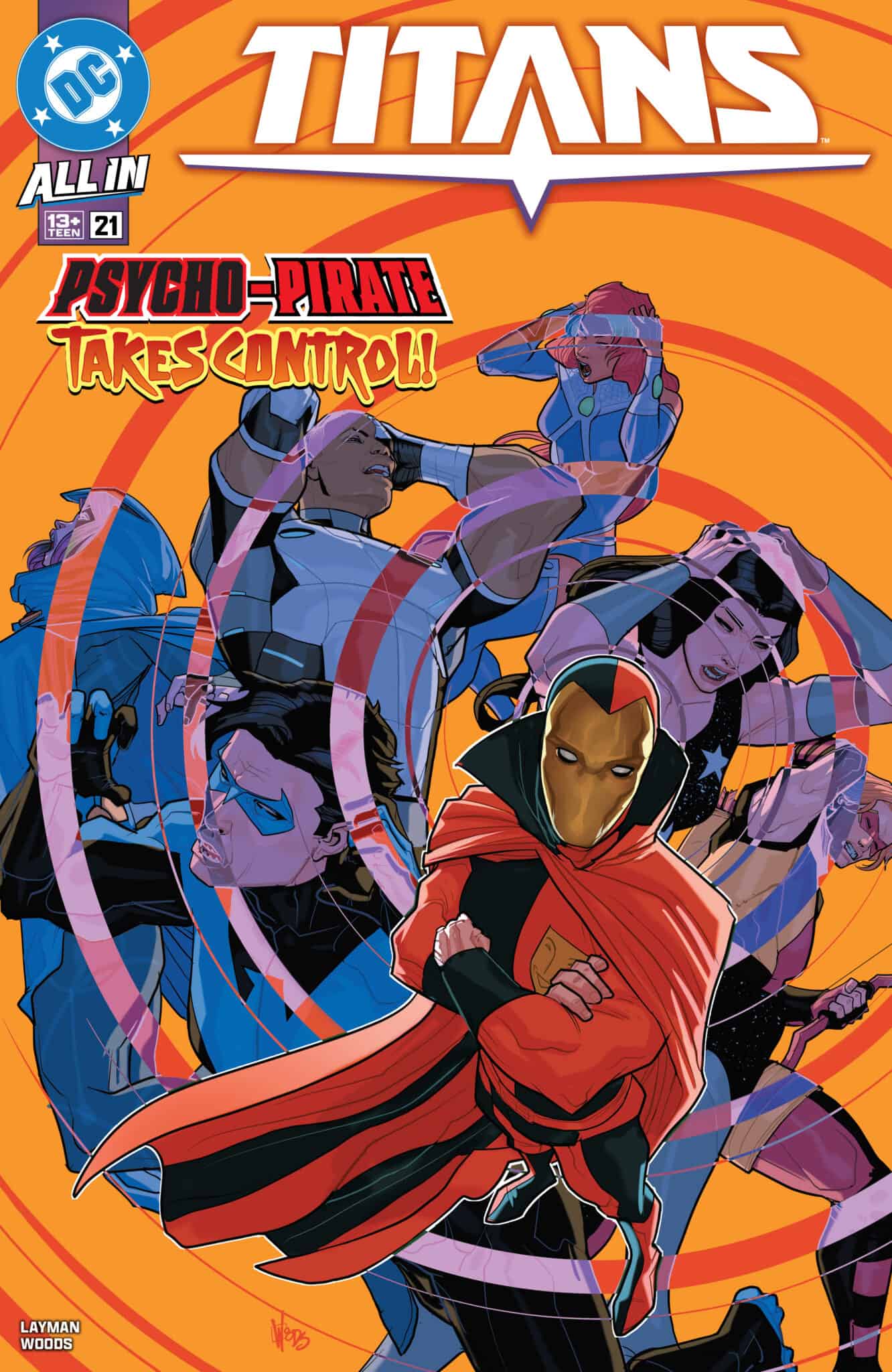 Psycho-Pirate Ragebaits in Titans #21 - Comic Watch
