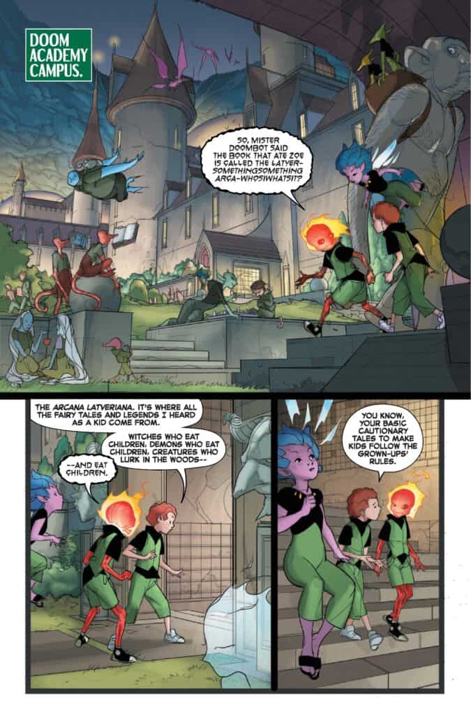 One World Under Doom: Doom Academy #3, Doom Division #2, & Thunderbolts ...