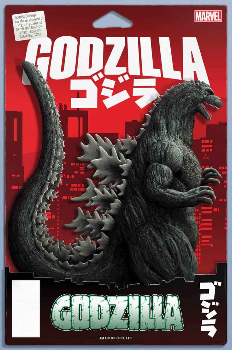 Marvel Release Variants for GODZILLA DESTROYS THE MARVEL UNIVERSE #1 ...
