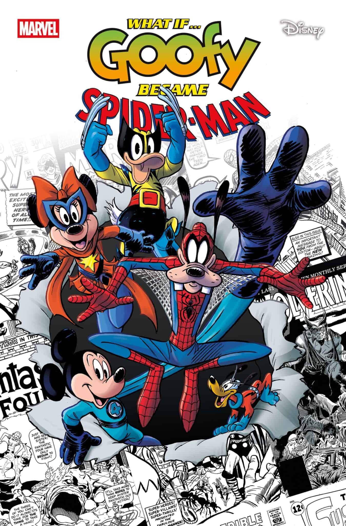 Goofy Swings In To Action As The Web-Slinger In What If...? Goofy ...