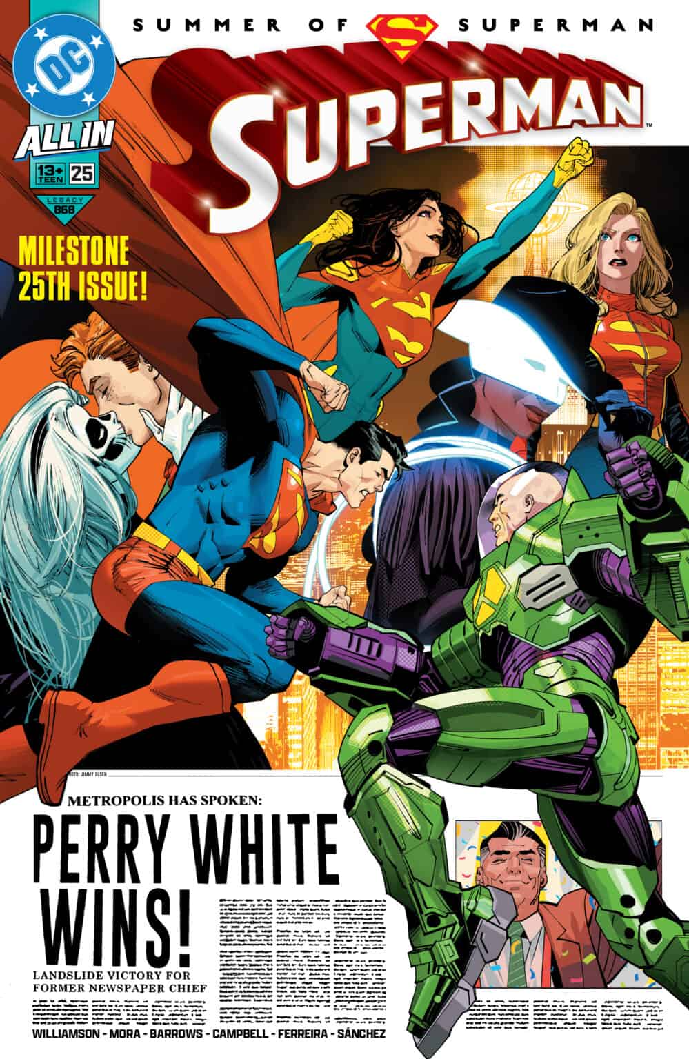 Is This The End Of Supercorp As Superman And Lex Throwdown in Superman #25 - Comic Watch