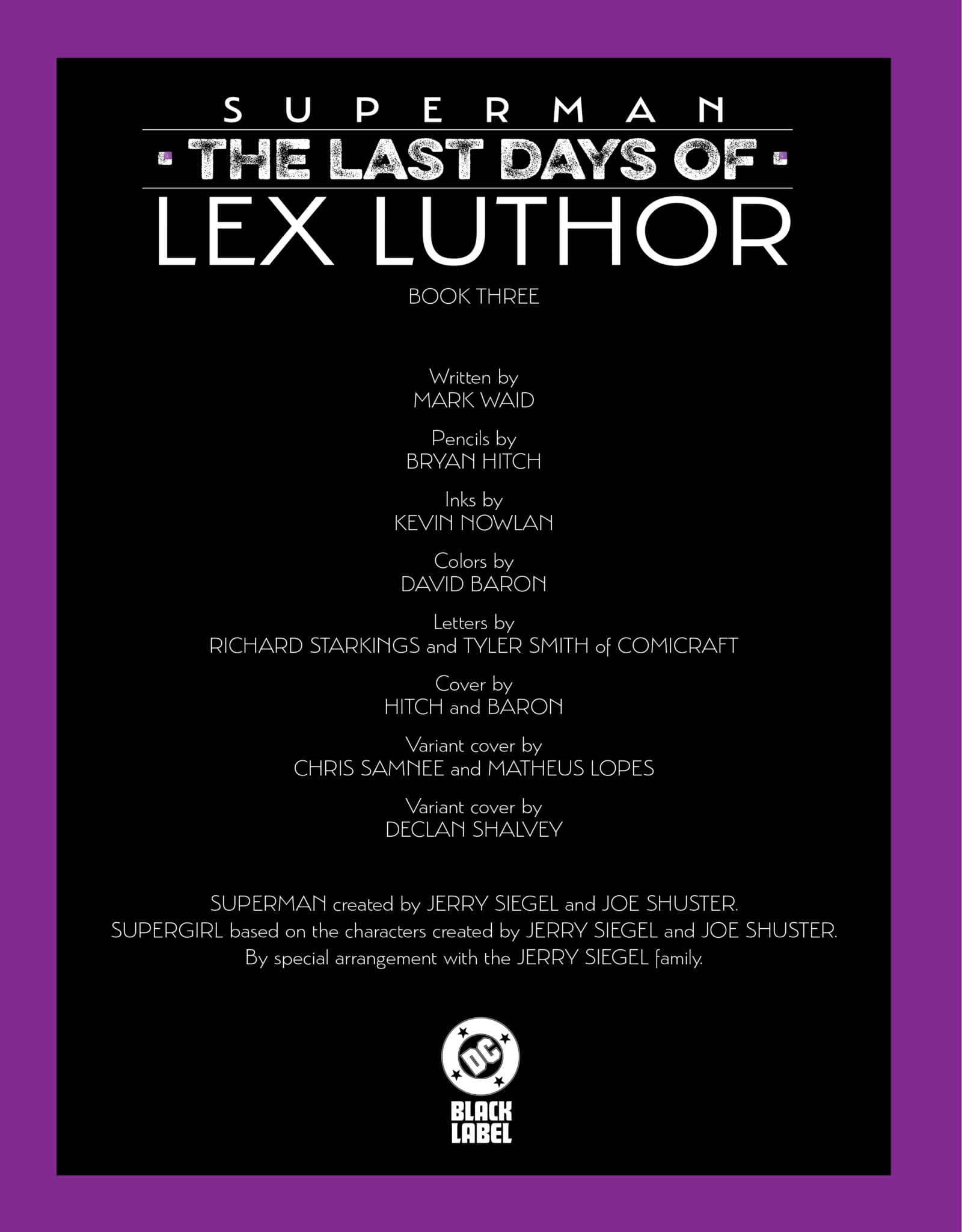 A Classic Foe Stars in Superman: The Last Days of Lex Luthor #3 - Comic ...