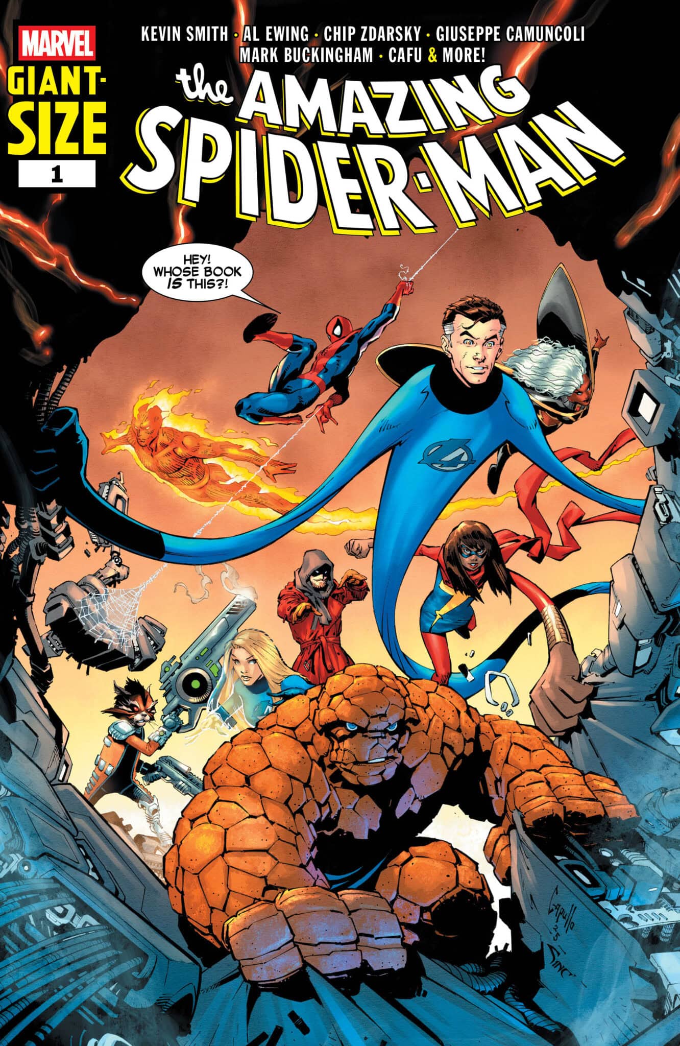 This Summer, Celebrate All Things Marvel With GIANT-SIZE AMAZING SPIDER ...