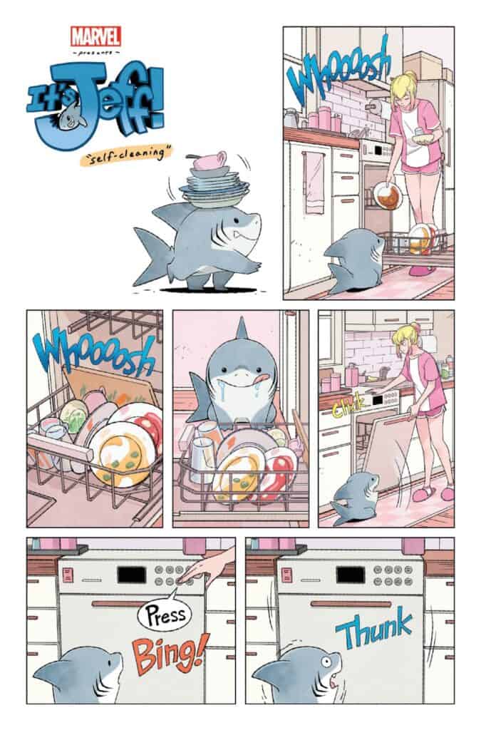 Jeff The Landshark Returns in It's Jeff: Jeff Week #1 - Comic Watch