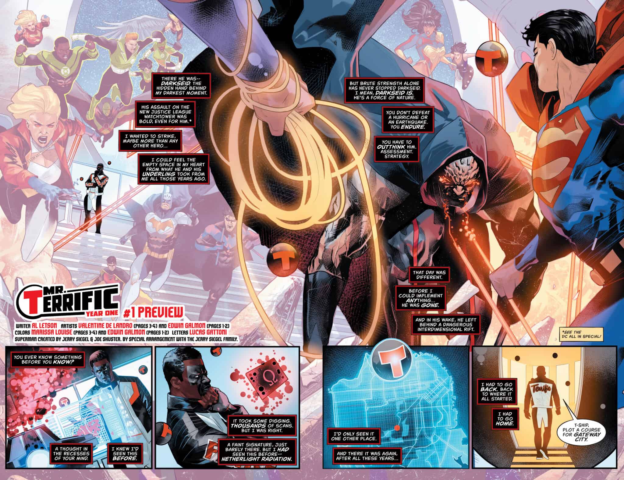 Learn Michael Holt's Superhero Origin in DC Comics All-In Mister ...