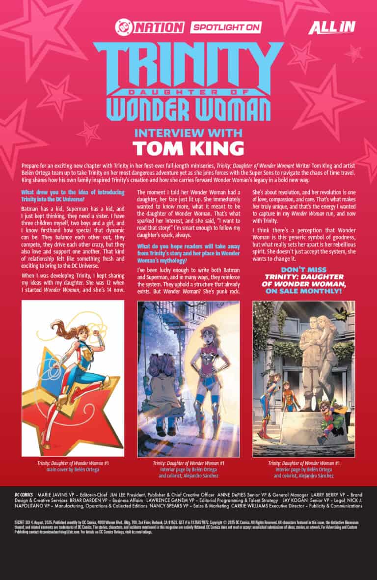 Trinity, The Daughter Of Wonder Woman Faces A Crisis of Infinite Corgis ...