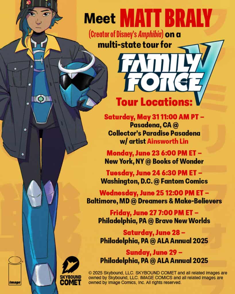 Matt Braly Takes FAMILY FORCE V on Tour Across America This Summer ...