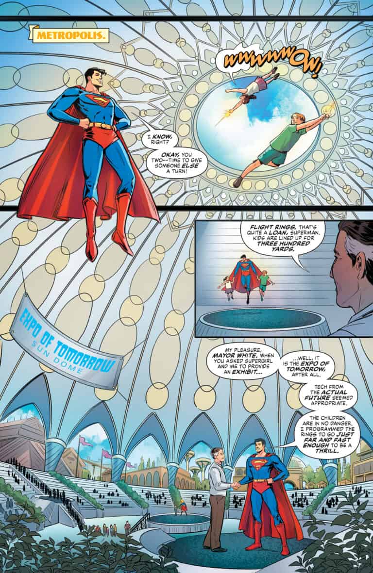 Return To The Days Of Superboy in Action Comics #1087 - Comic Watch
