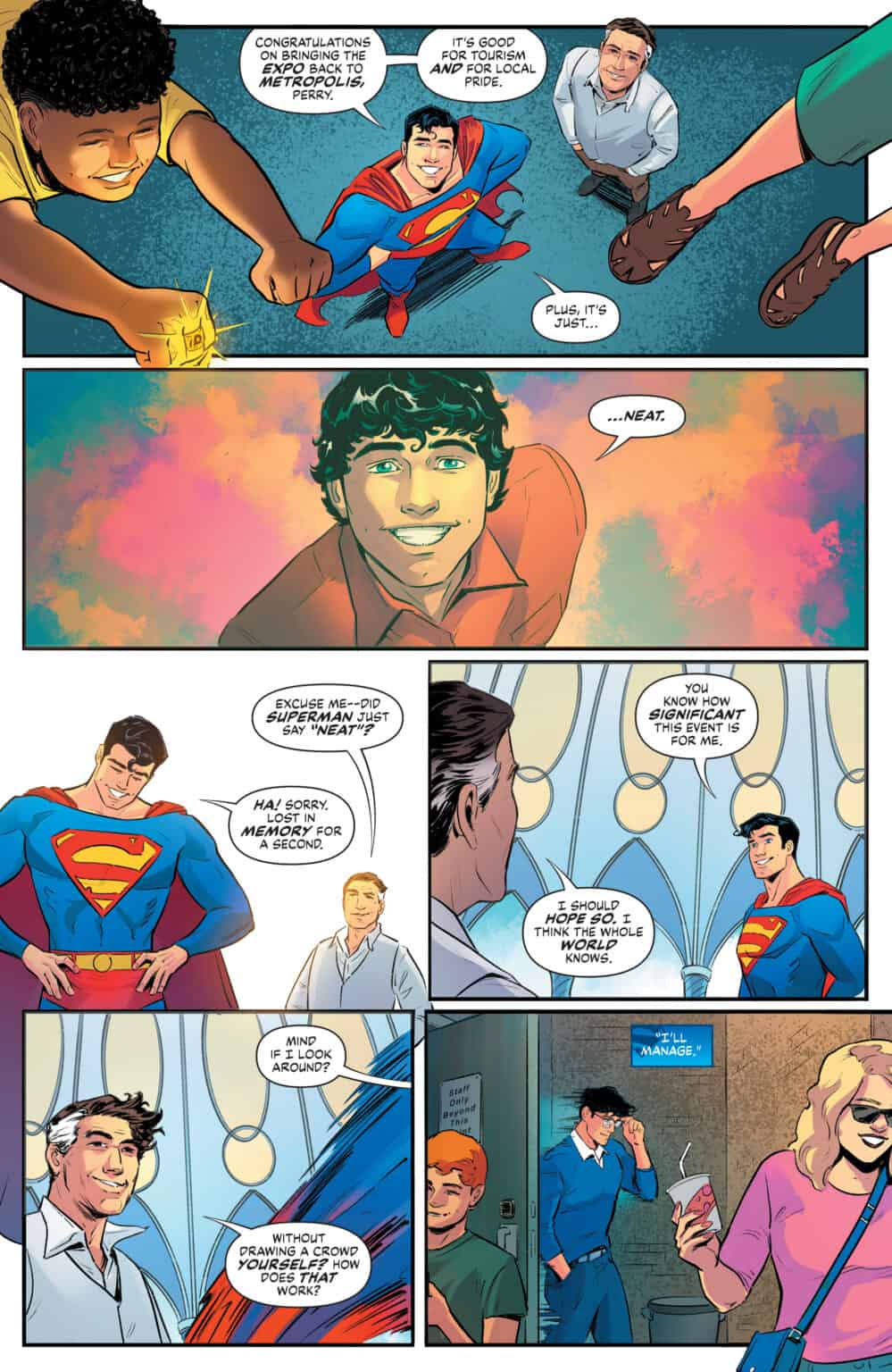 Return To The Days Of Superboy in Action Comics #1087 - Comic Watch