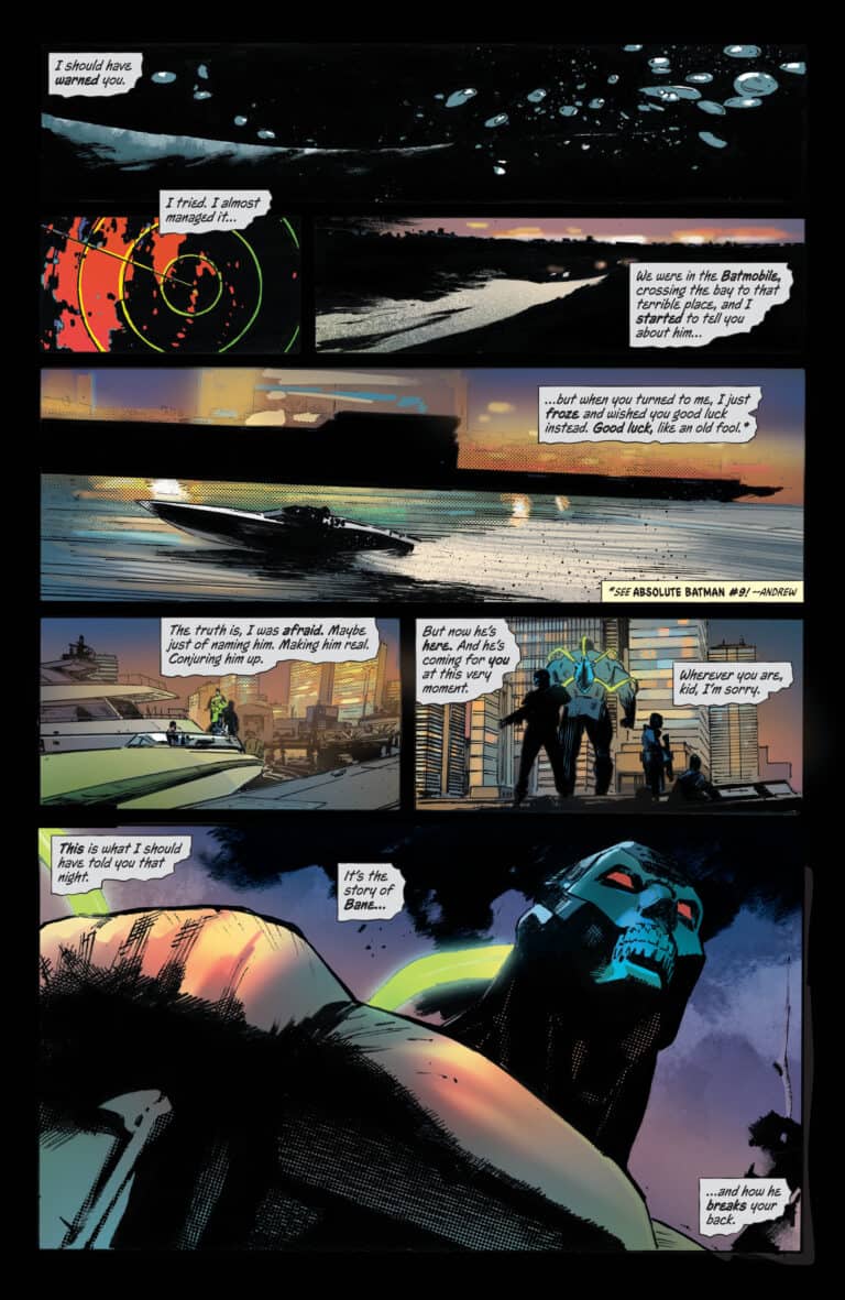 The Origin Of Bane Revealed in Absolute Batman #11 - Comic Watch