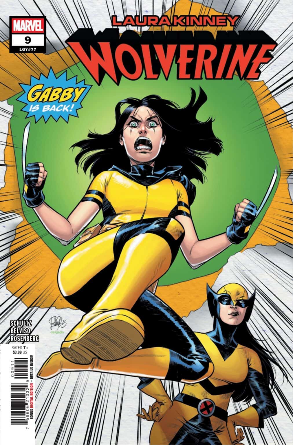 Gabby Kinney Is Back By Popular Demand in Laura Kinney: Wolverine #9 ...