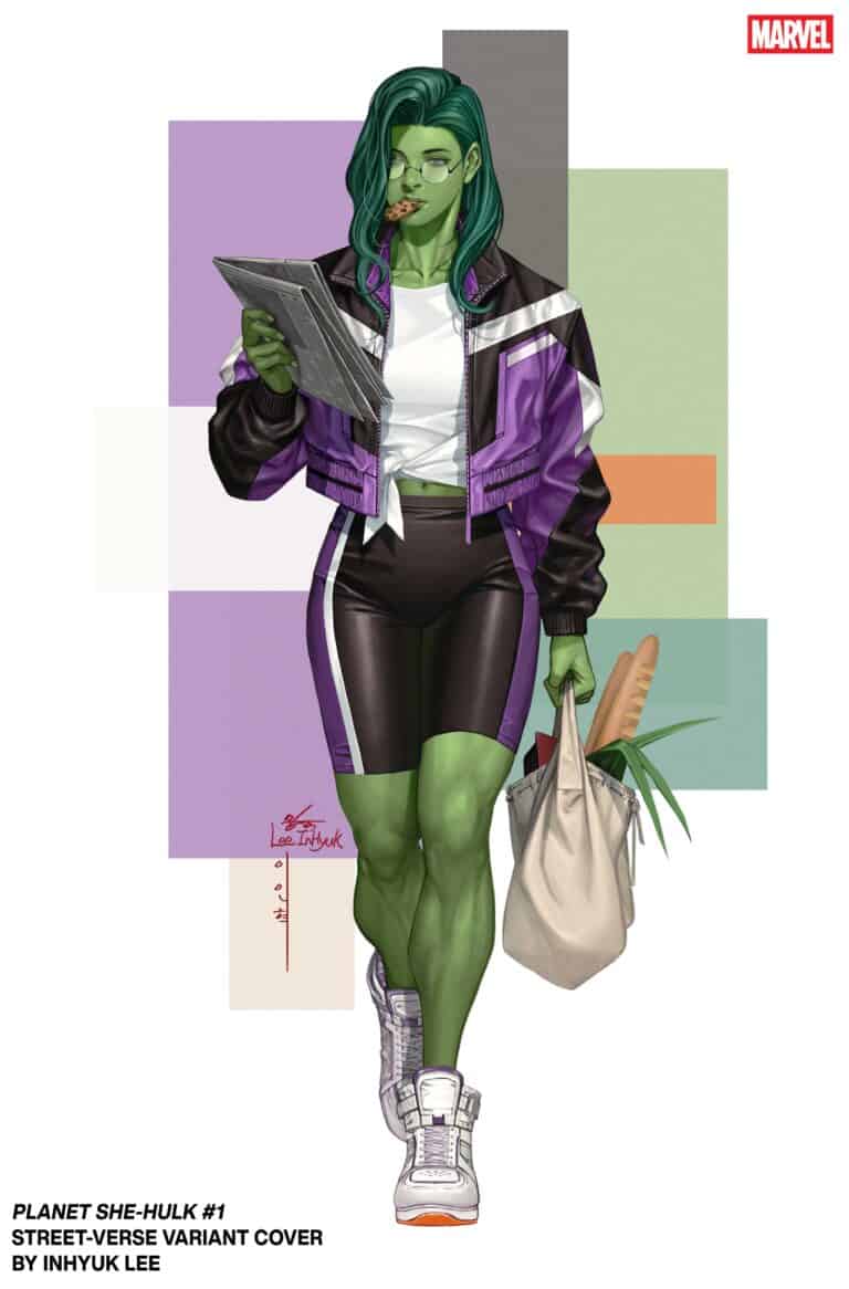 Superstar Cover Artist Inhyuk Lee Brings Street-Verse Variant Covers To ...