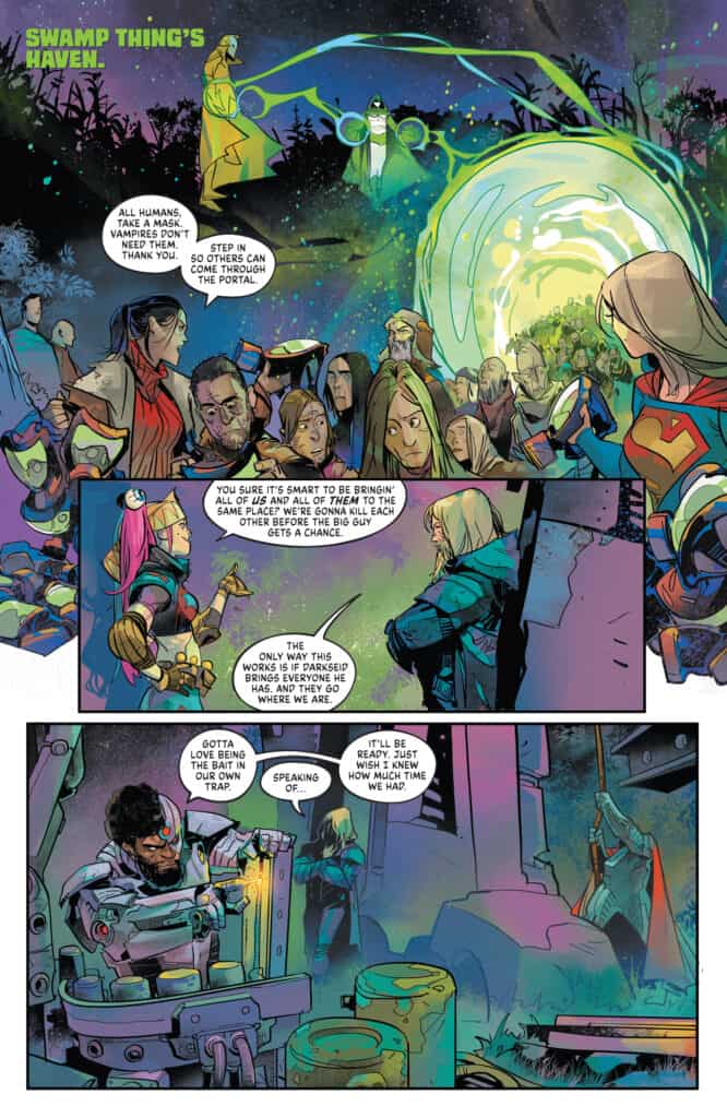 The Humans And Vampires Begin Their Epic Counterattack On Darkseid in ...