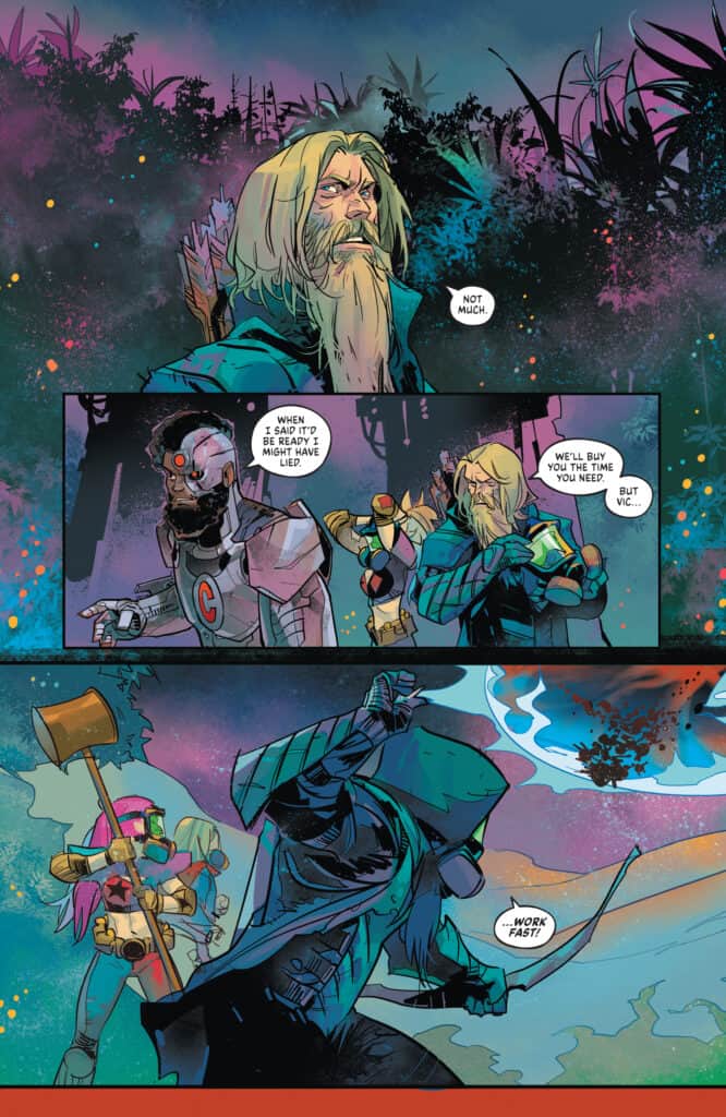 The Humans And Vampires Begin Their Epic Counterattack On Darkseid in ...