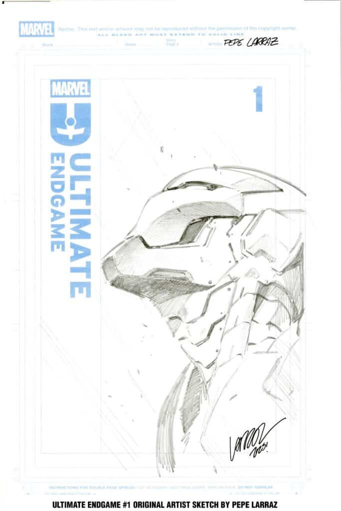 Marvel’s Ultimate Endgame Blind Bags To Include Original Artist Sketch Variant Covers - Comic Watch