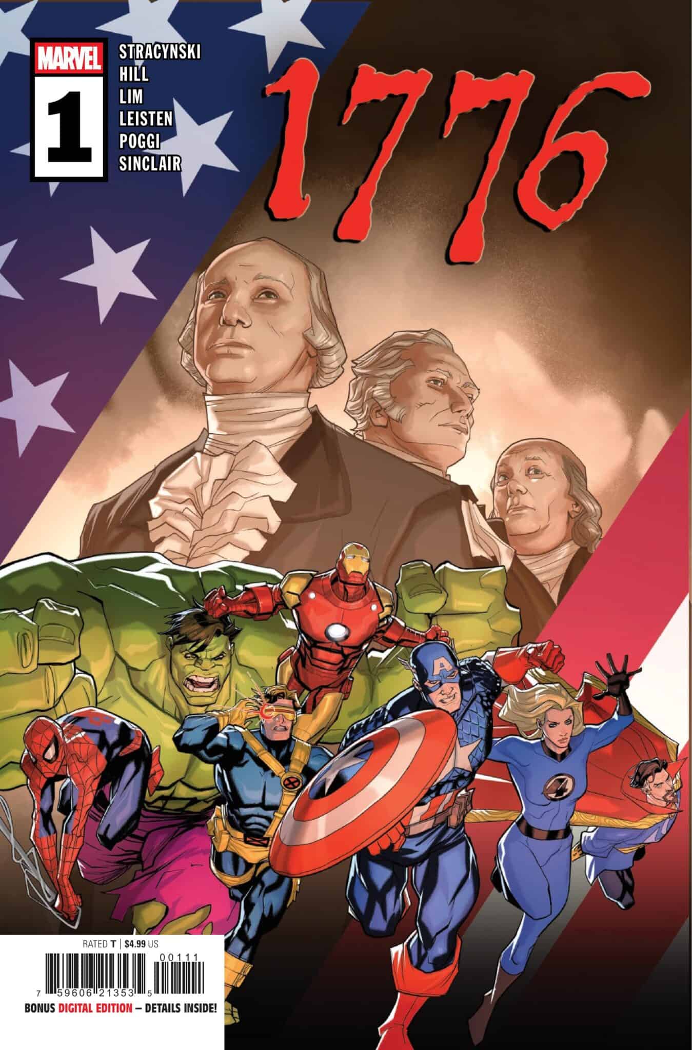 The Marvel Heroes Join The American Revolution in 1776 #1 - Comic Watch