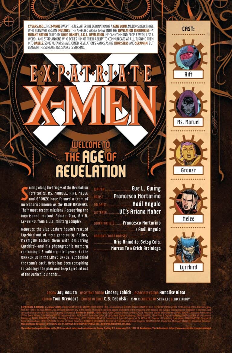 X YEARS LATER, Bronze, Ms. Marvel, Rift, Melee and their guerrilla ...