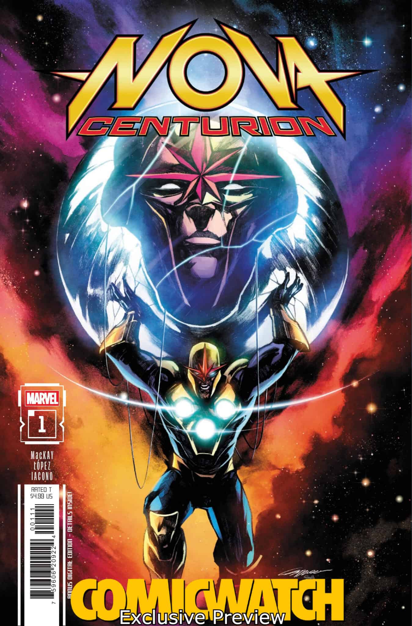 Comic Watch Exclusive: Got A Problem? Call Nova...For The Right Price ...